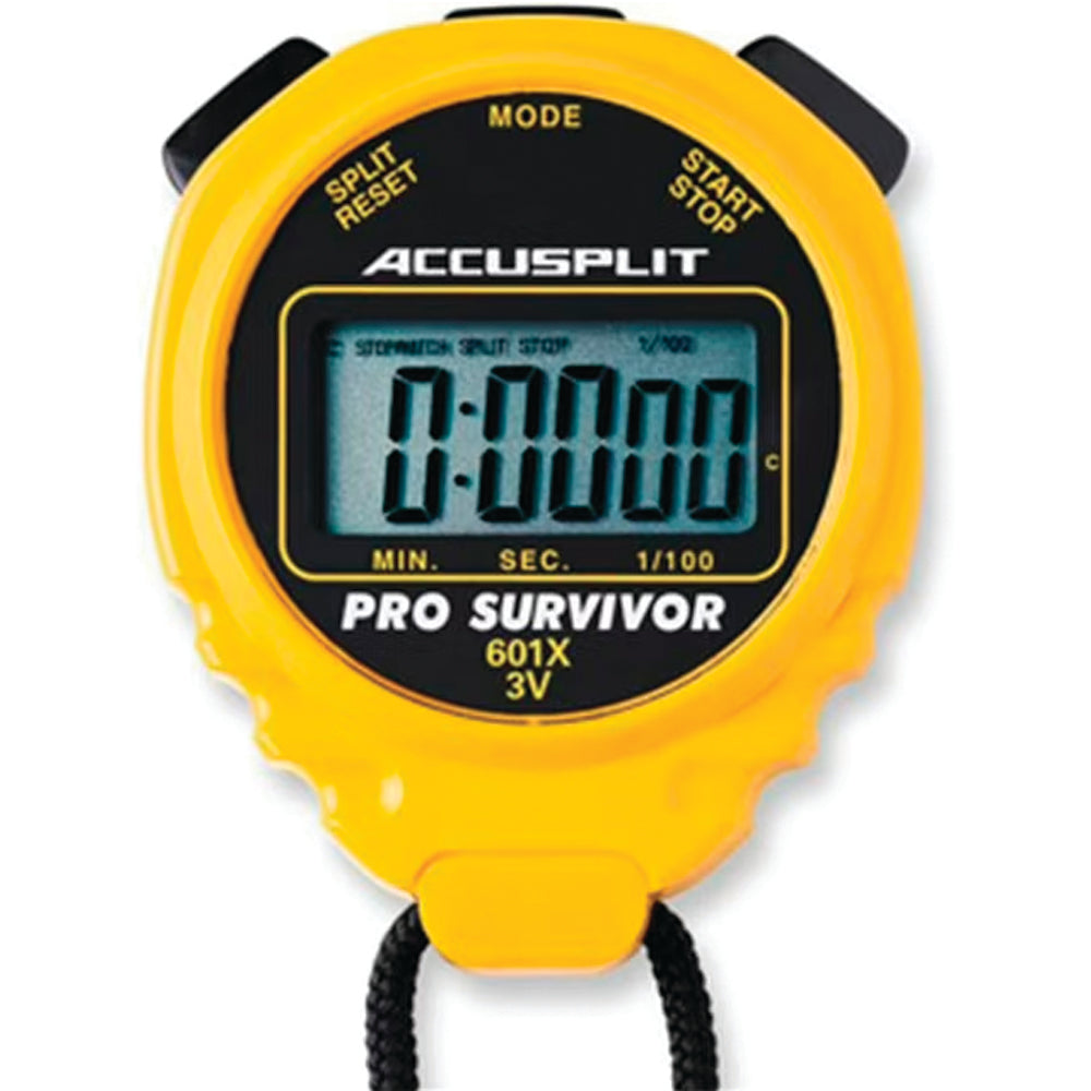 Pro Survivor Stopwatch -YELLOW – Elsmore Swim Shop