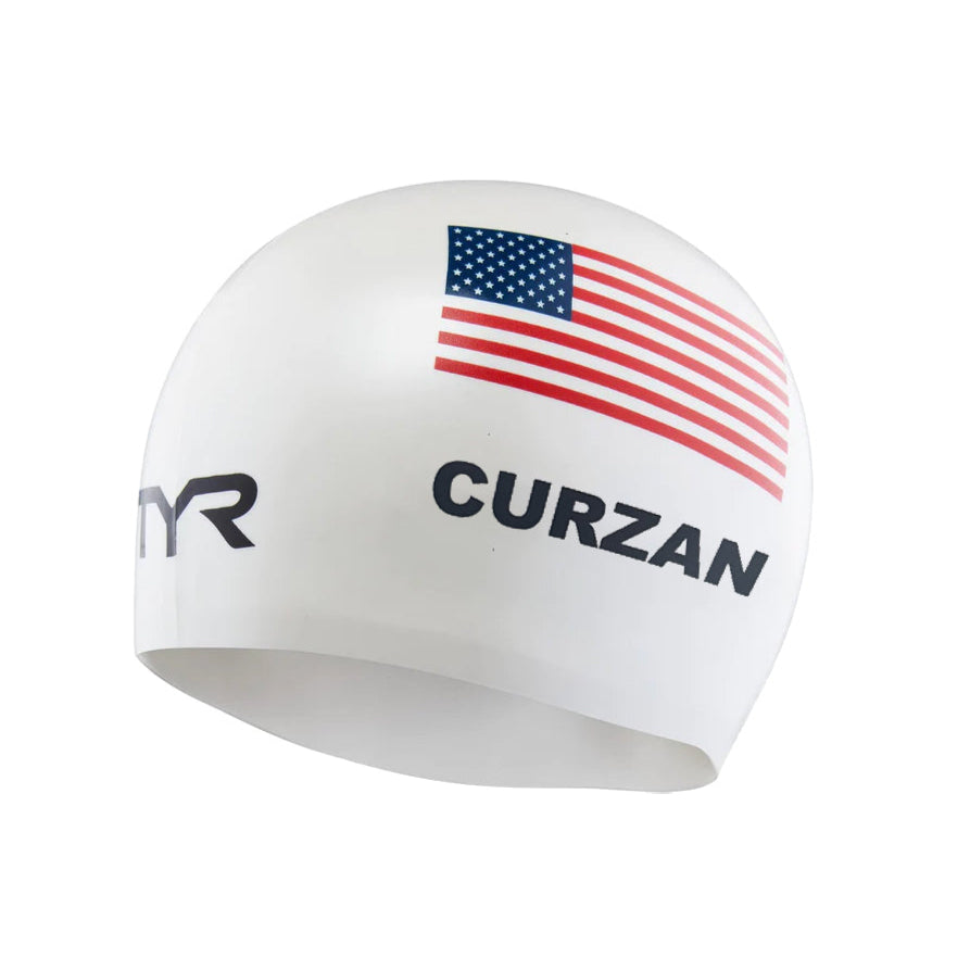 TYR USA Silicone Cap Claire Curzan – Elsmore Swim Shop