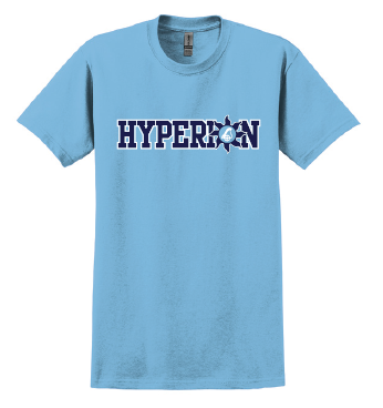Hyperion FC Gildan Tee - Sky Blue – Elsmore Swim Shop