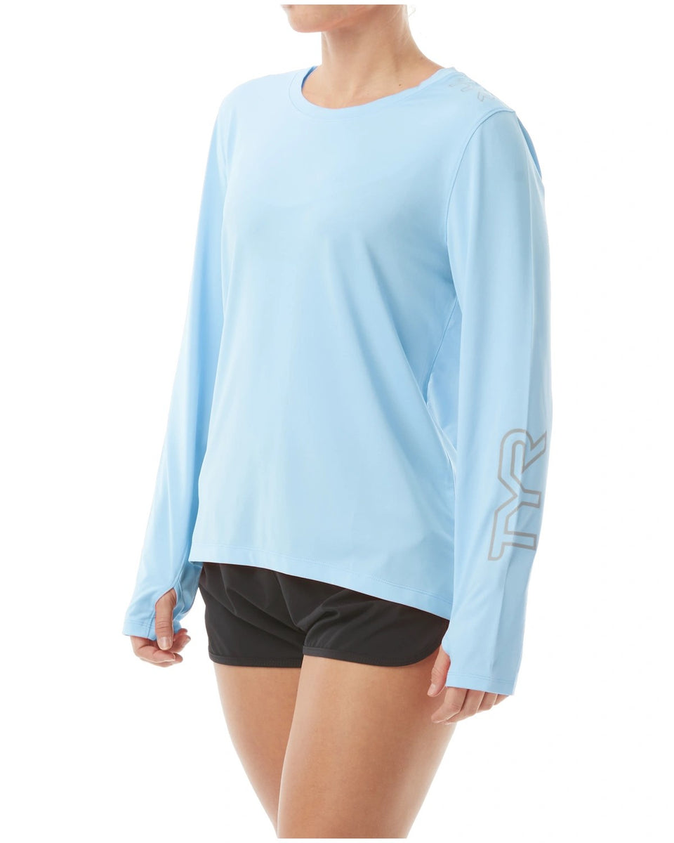 TYR Women's Long Sleeve Sun Shirt – Elsmore Swim Shop